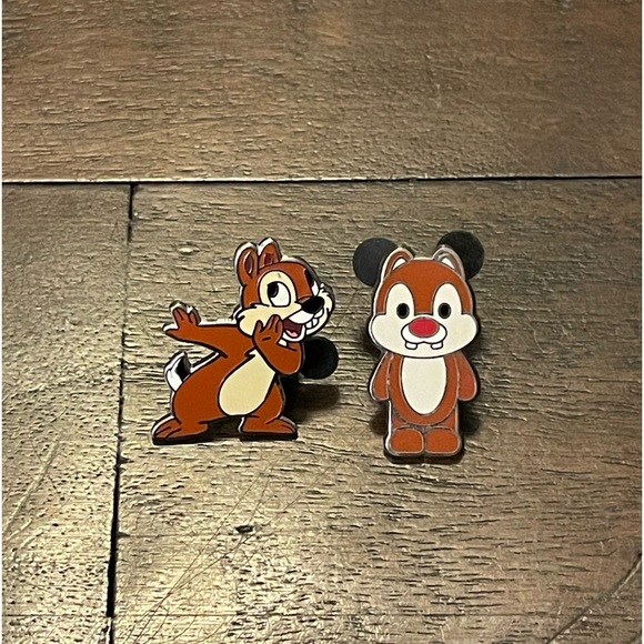 Disney | Accessories | Disney Chip And Dale Pins | Poshmark